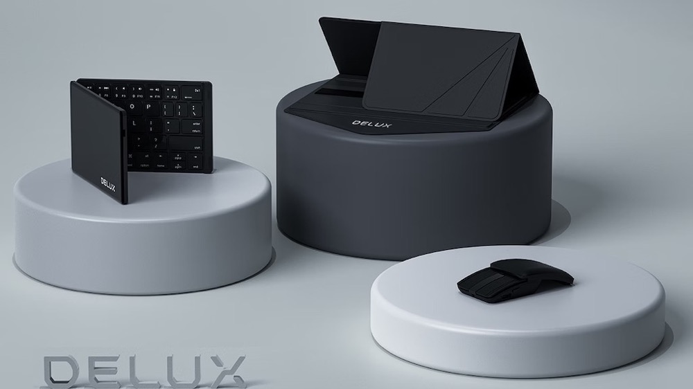 Delux PockCombo: A Portable Keyboard & Mouse Combo - HugeBackers