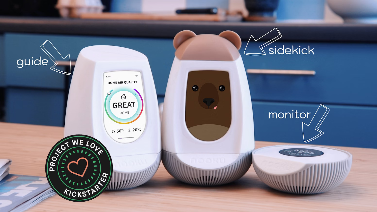 Meet Nooku: The AI Powered, Predictive Air Quality Monitor - HugeBackers