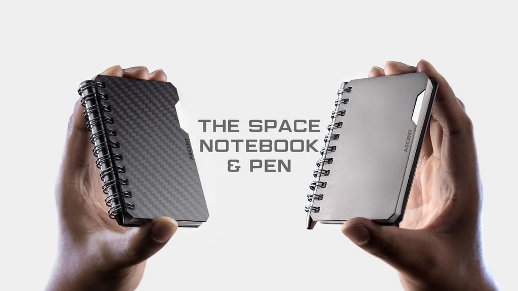 ASCENT II - Indestructible Notebook & Pen Inspired by Space - HugeBackers